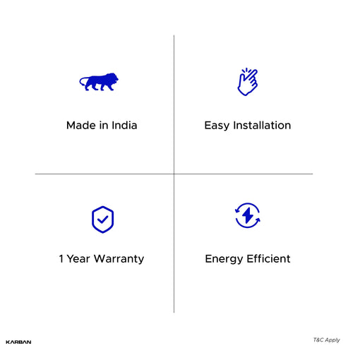 Buy Bladeless Fan For Compact & Low Ceiling Spaces| Karban Airzone Lite