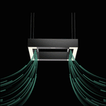 Buy Bladeless Ceiling Fan With Air Filter & Chandelier Light | Karban